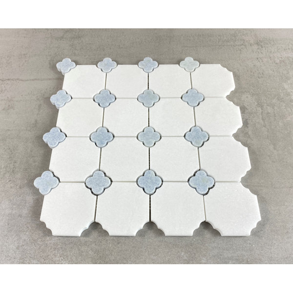 ES Stone Marble Octagon and DOT Moasic Floor Use Wall Tile | Perigold