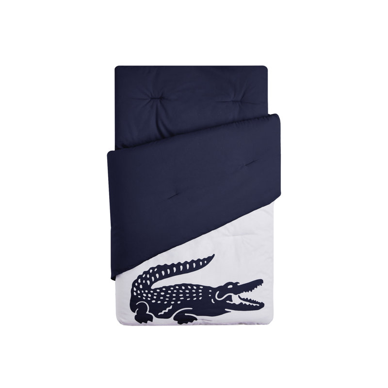 Lacoste Standard Cotton Reversible 4 Piece Comforter Set & Reviews ...