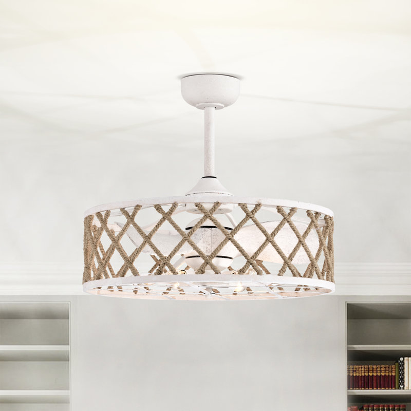 Warehouse of Tiffany Shaunda 25 Inch Scandinavian Rope Details Ceiling ...