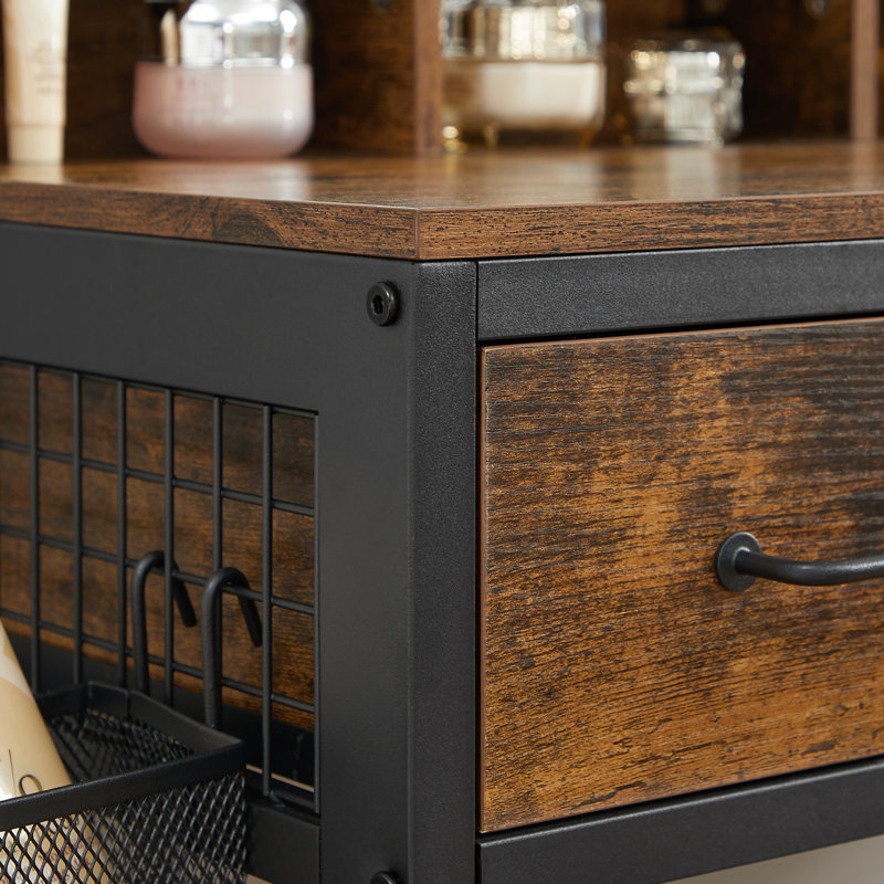 Mercury Row Hans Dressing Table with Mirror & Reviews | Wayfair.co.uk