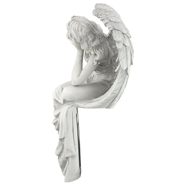 Design Toscano Resting Grace Sitting Angel Statue & Reviews | Wayfair.co.uk