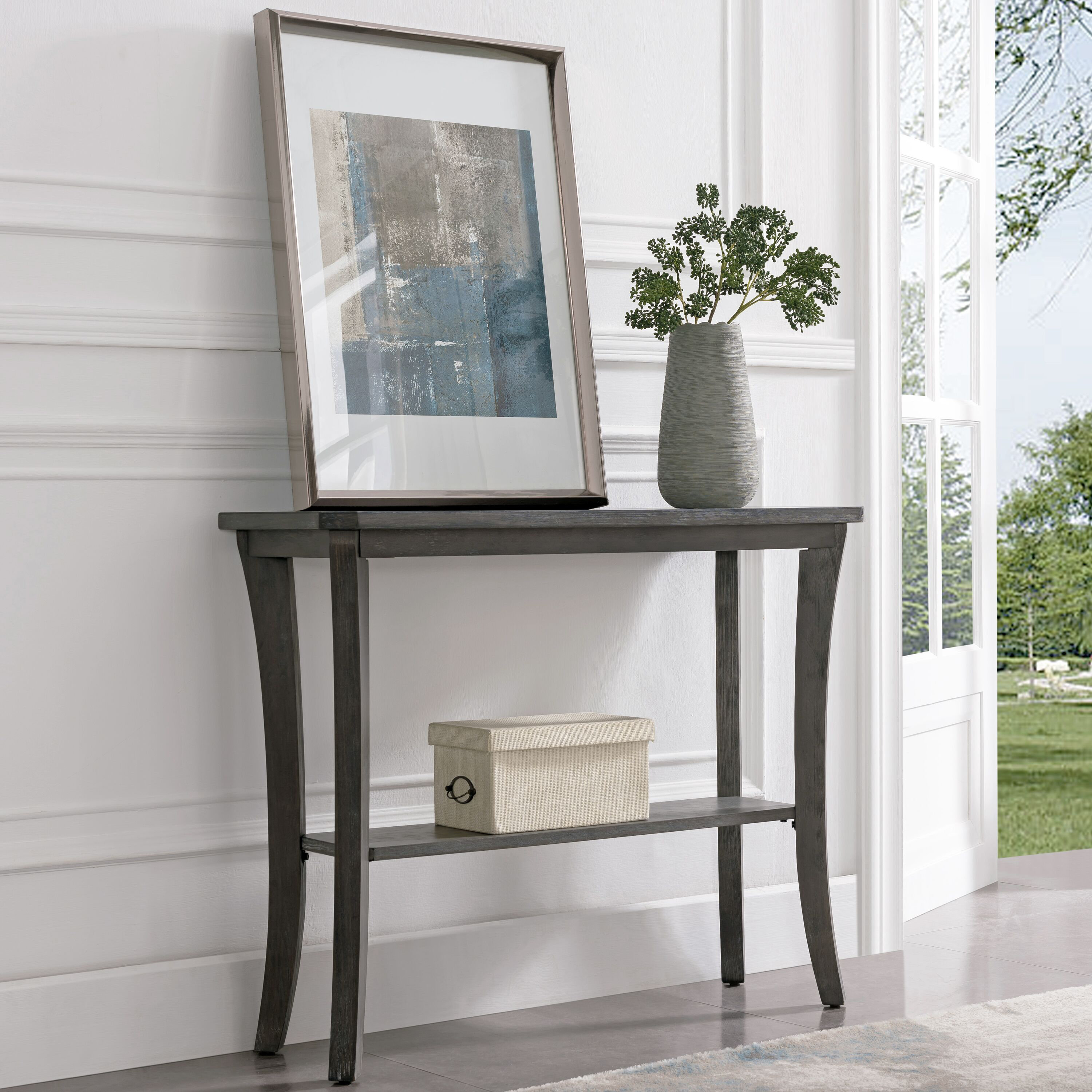 Ophelia & Co. Boa Solid Wood Console Hall Stand & Reviews | Wayfair