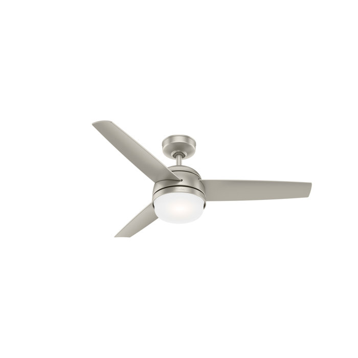 Hunter Fan 48" Midtown 3 - Blade Standard Ceiling Fan with Remote ...