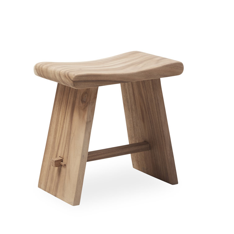Natur Pur Dear 49Cm Tall Solid Wood Dressing Table Stool | Wayfair.co.uk