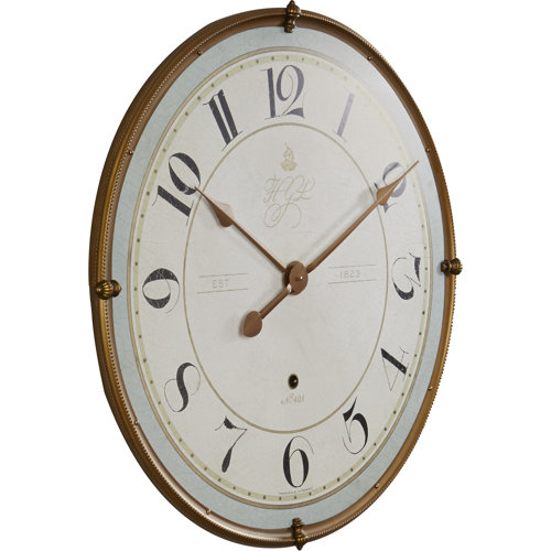 Greyleigh™ Vernice Wall Clock & Reviews | Wayfair