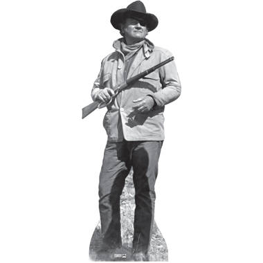 Advanced Graphics Hollywood's Wild West John Wayne - Rifle on Shoulder ...