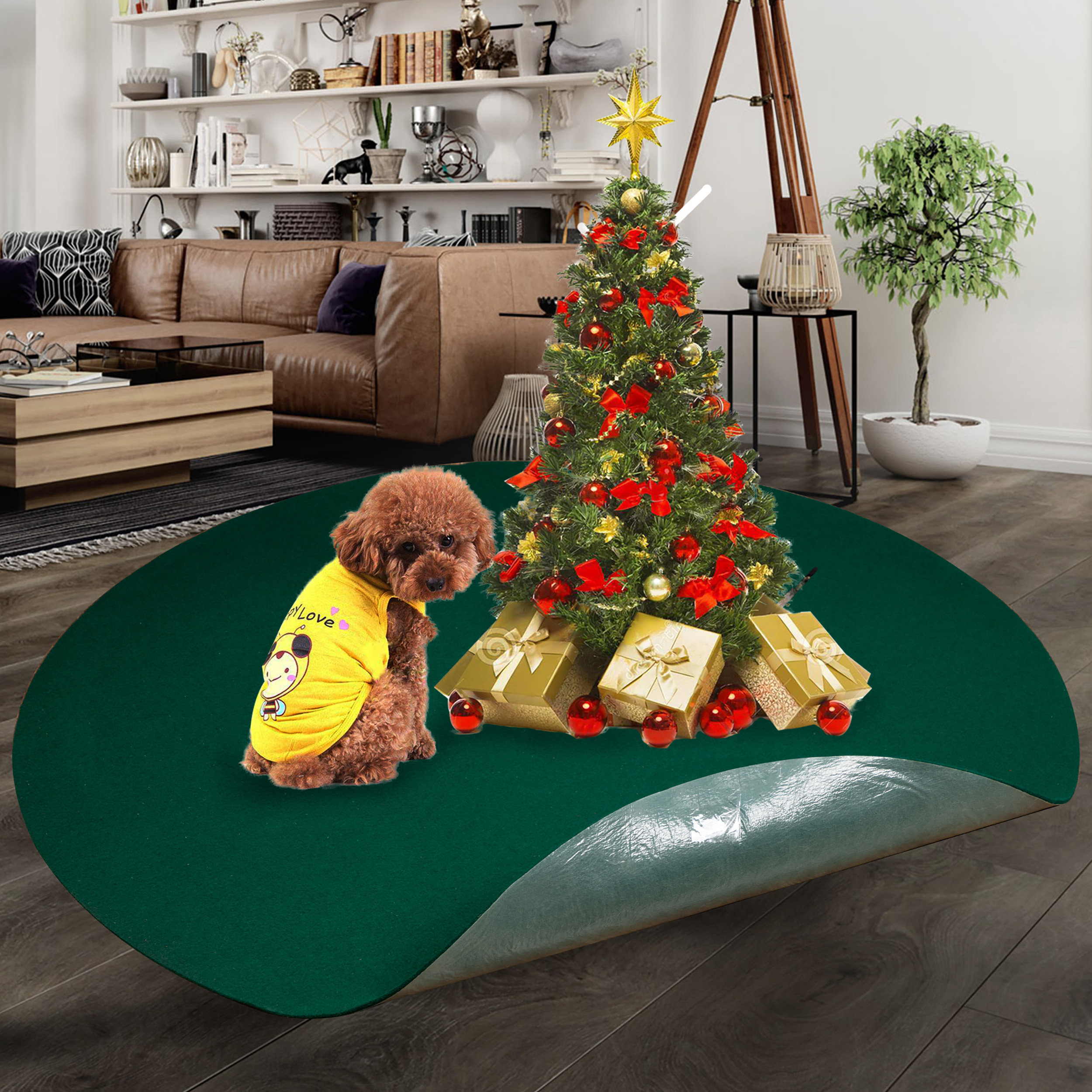The Holiday Aisle® Christmas Tree Protection Mat & Reviews | Wayfair