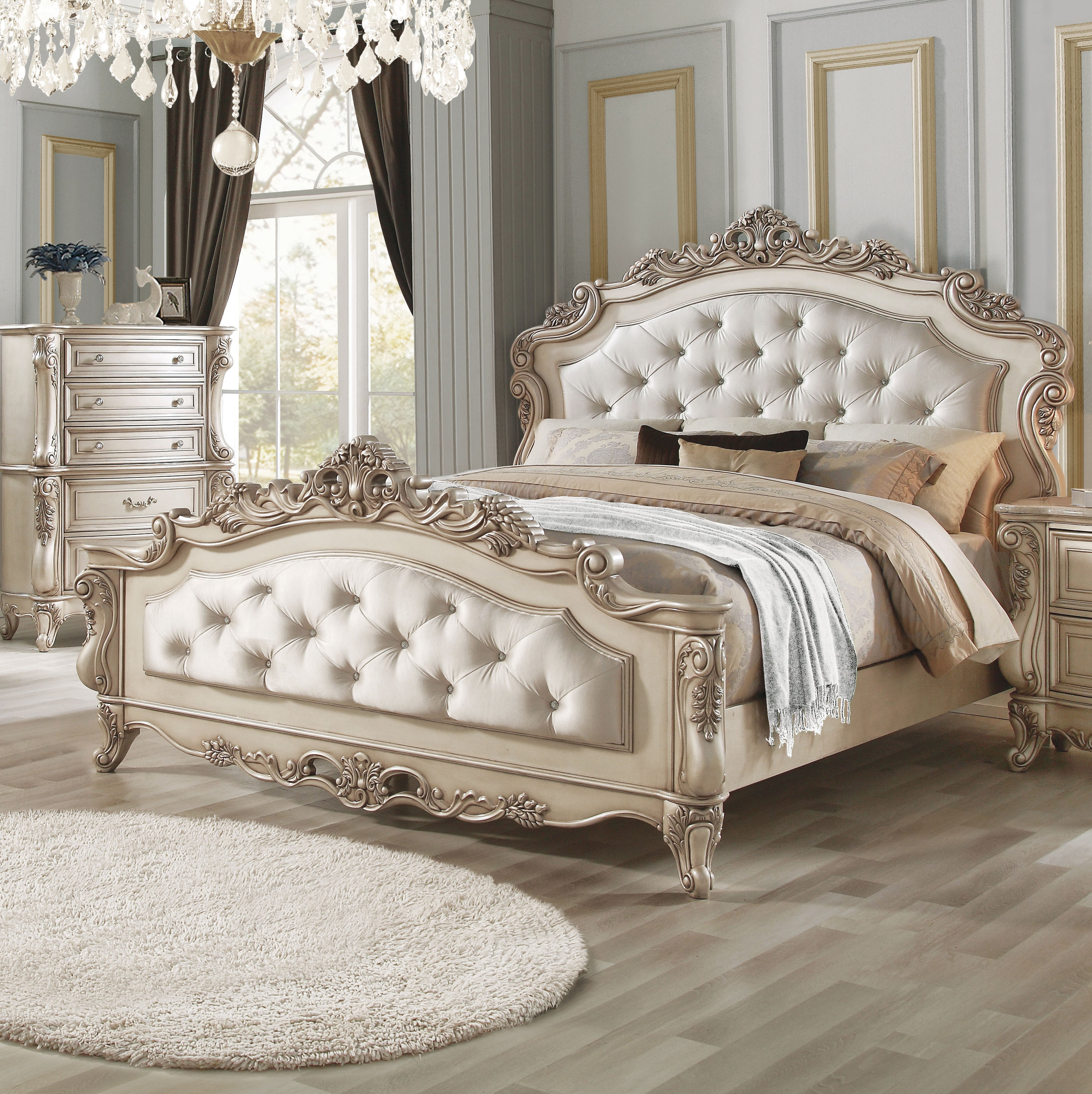 A&J Homes Studio Richy Upholstered Bed | Wayfair