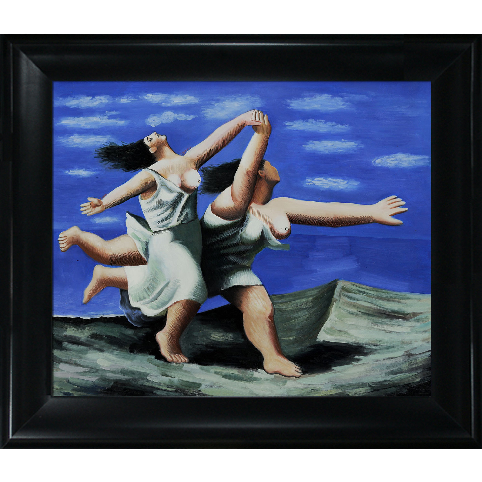 Vault W Artwork Two Women Running On The Beach (The Race) by Pablo ...
