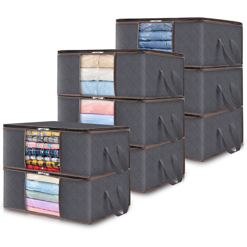 Rebrilliant Fabric Underbed Storage Set | Wayfair
