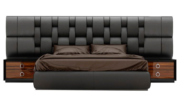 Hispania Home Klass Panel 3 Piece Bedroom Set | Wayfair