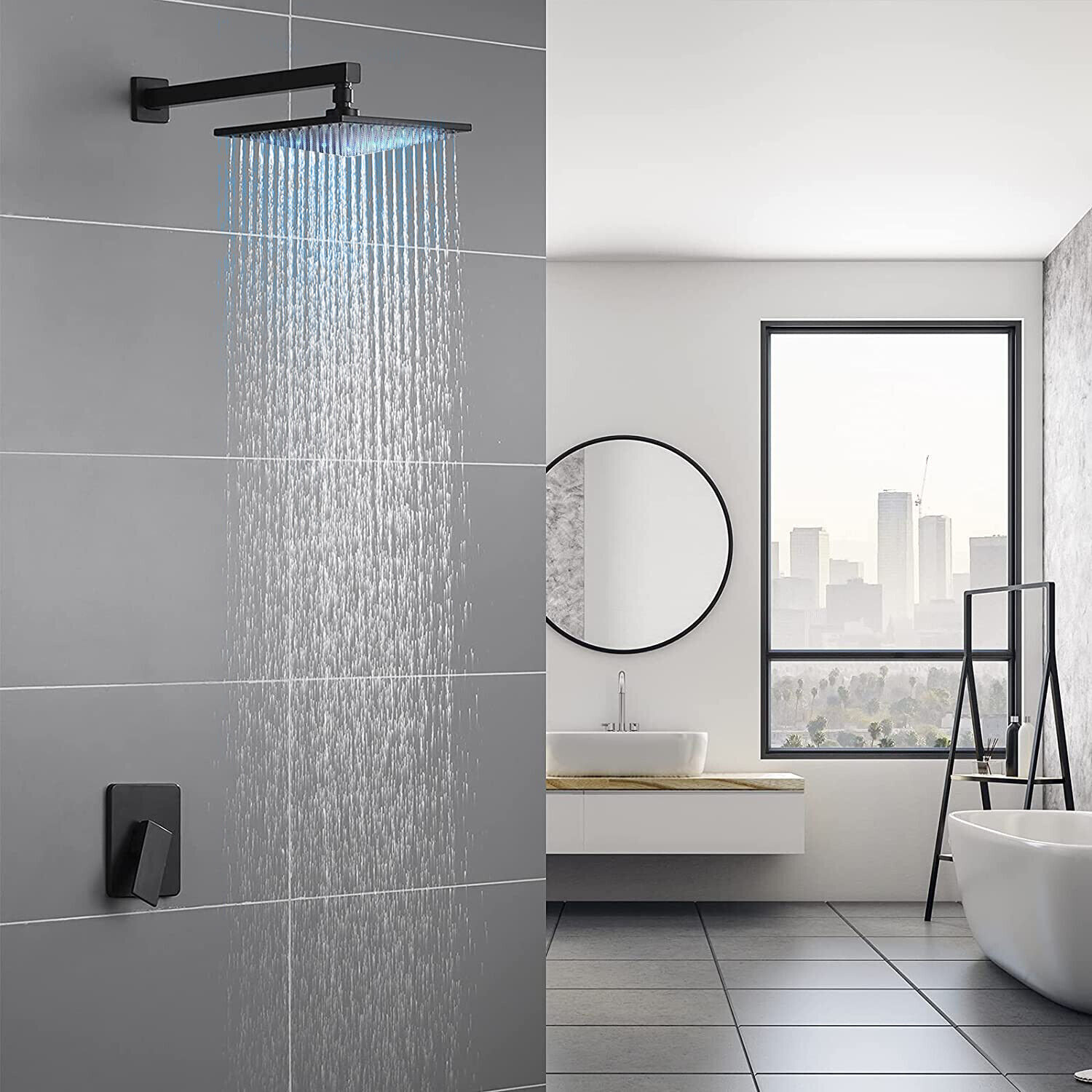 Augusts Shower Only Faucet with Rough-in Valve | Wayfair