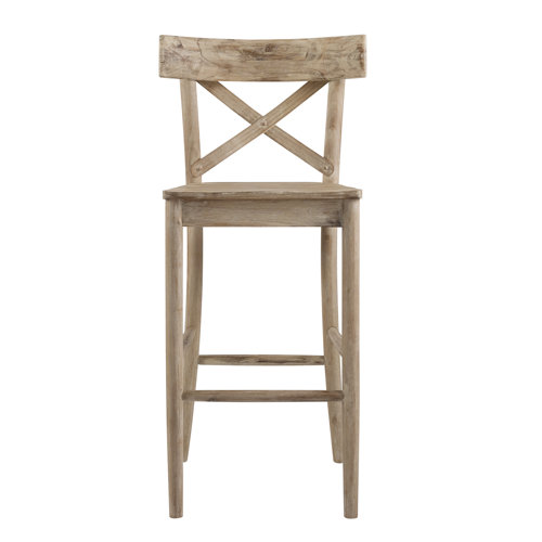 Sand & Stable Eugley Solid Wood Bar & Counter Stool & Reviews | Wayfair