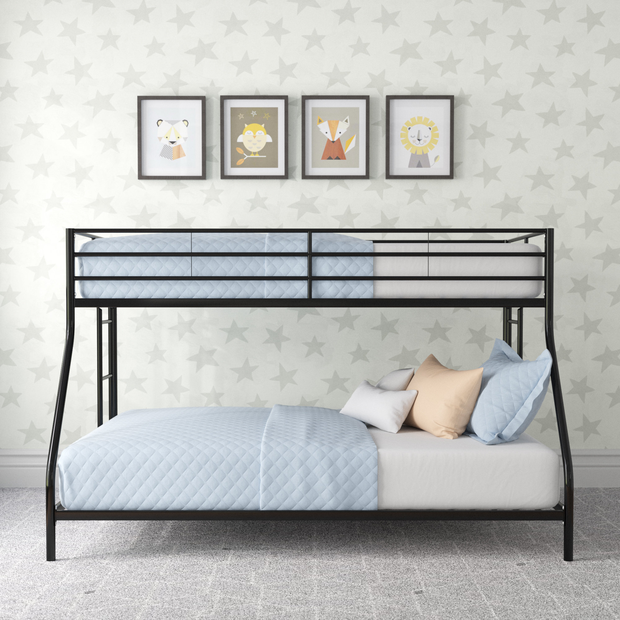 Mack & Milo™ Jefferson Twin Over Full Standard Bunk Bed by Mack & Milo ...