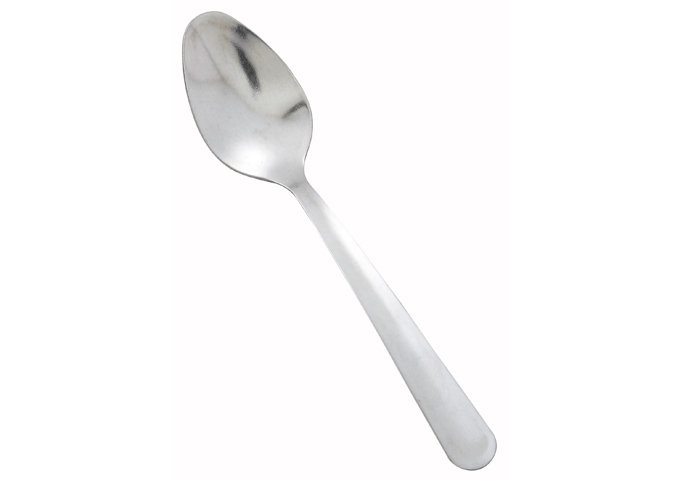 Winco Windsor Stainless-Steel Teaspoon, Standard Weight, 6" (12 Pack ...
