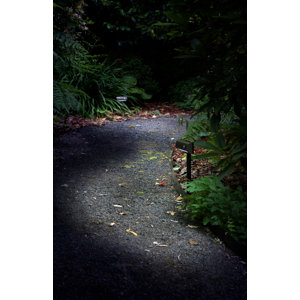 LGTT Bronze Low Voltage Battery Powered Integrated LED Pathway Light ...