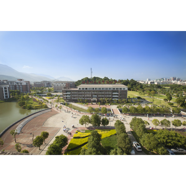 17 Stories College Buildings by - Wrapped Canvas Photograph | Wayfair.co.uk