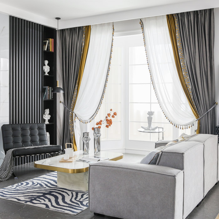 Visionary Home Athena Rayon Curtains & Reviews | Wayfair