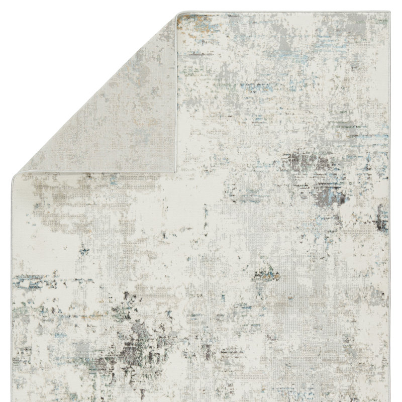 Trent Austin Design® Maranto Performance Ivory/Light Gray Rug | Wayfair