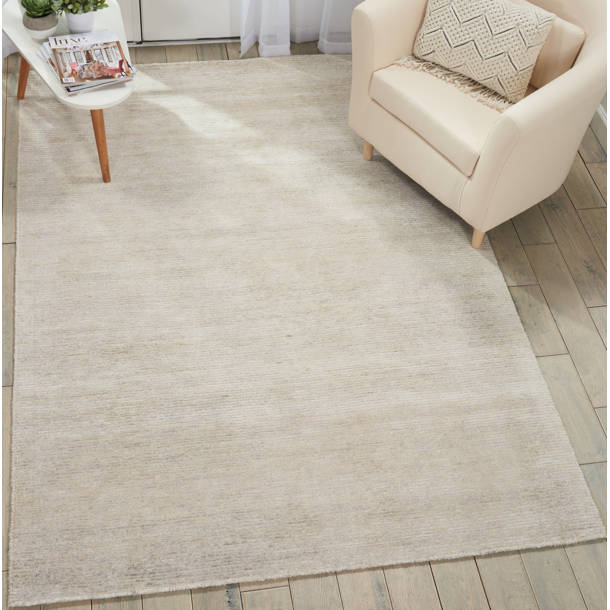 Highland Dunes Zendejas Handmade Jute/Sisal Silver Birch Rug & Reviews ...