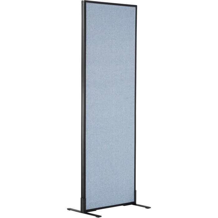 Interion Freestanding Gray Office Partition Panel | Wayfair
