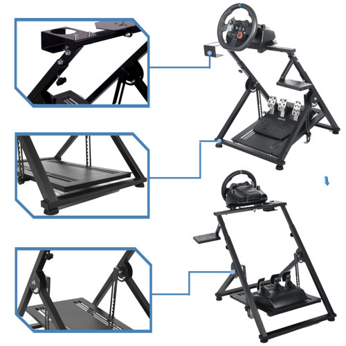 Anman Steering Racing Wheel Stand for Logitech G25G27 G29 G920 G923 ...