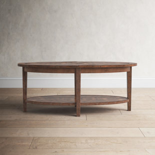 Farmhouse & Rustic Oval Coffee Tables | Birch Lane