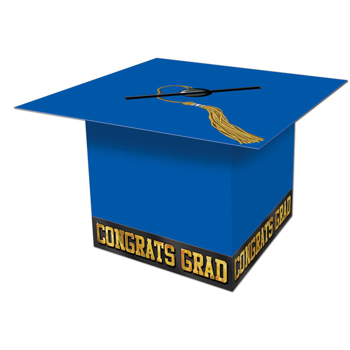The Party Aisle™ Graduation Cap Card Box & Reviews | Wayfair