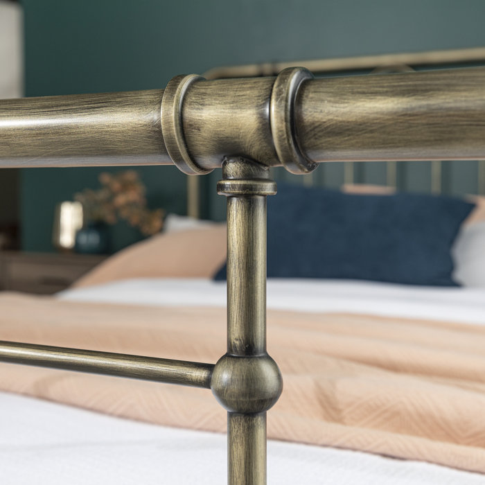 Winston Porter Bronny Metal Bed & Reviews | Wayfair