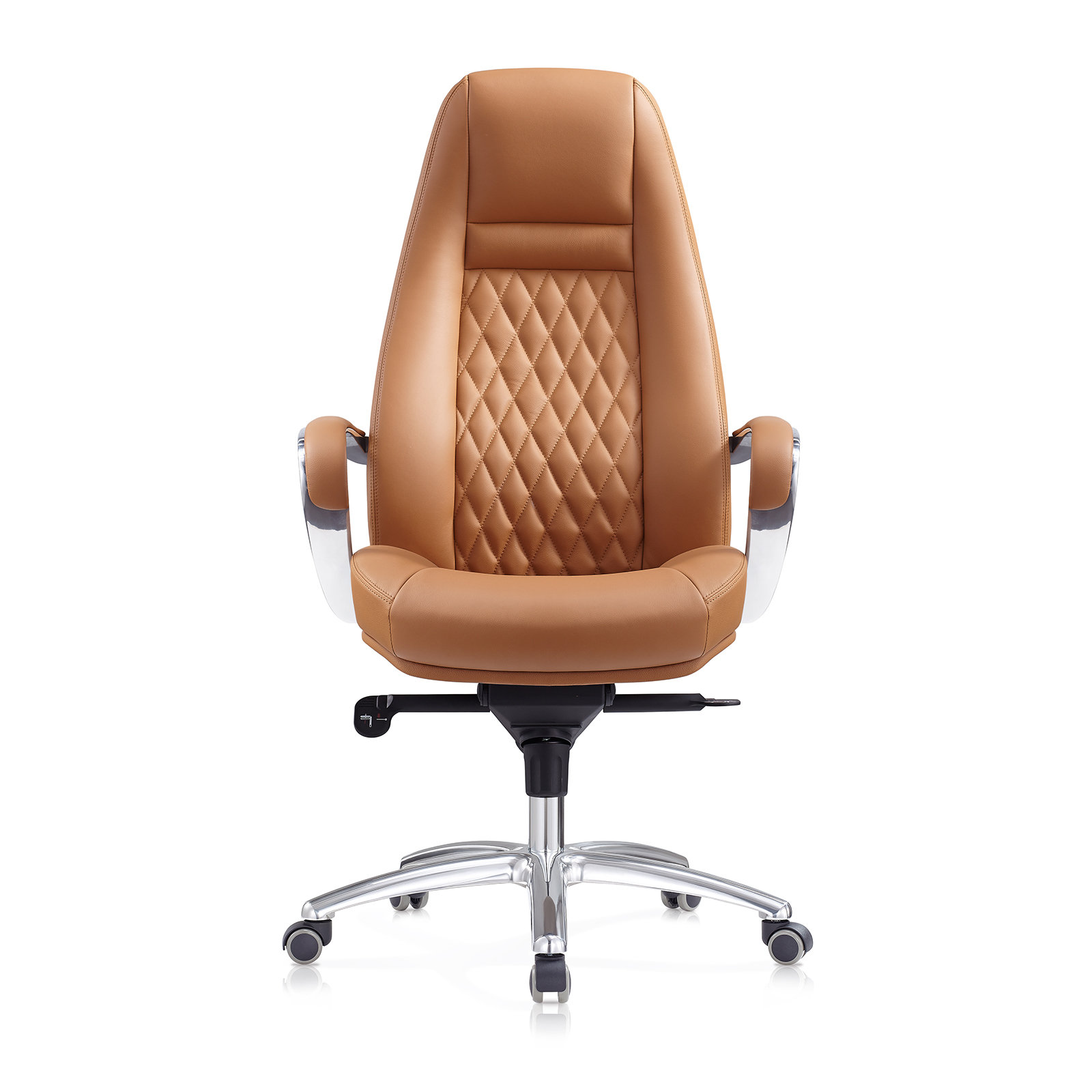 Orren Ellis Caybree Genuine Leather Executive Chair | Wayfair