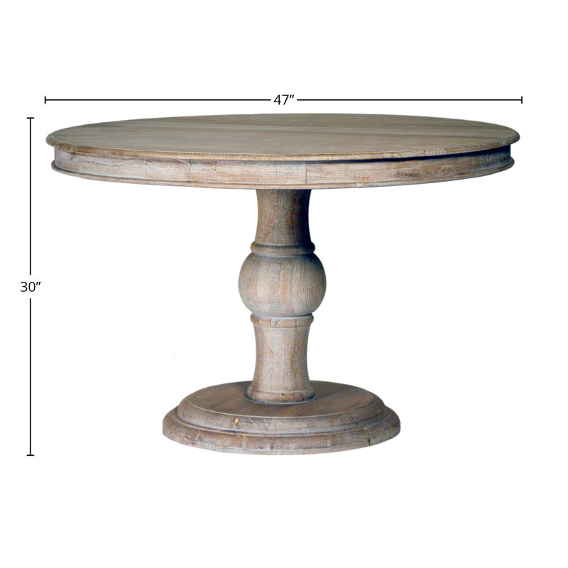 Dovetail Furniture Auturo Round Dining Table | Perigold