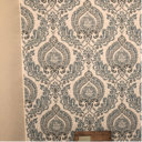 House of Hampton® Grindstaff Peel & Stick Damask Wallpaper & Reviews ...