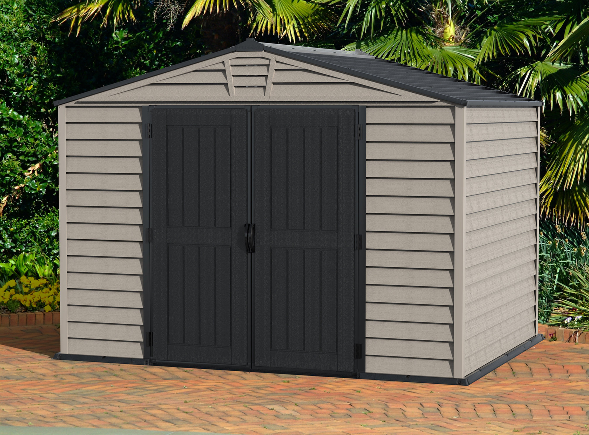 Duramax Storemax Plus 10 ft. W x 8 ft. D Vinyl Storage Shed - Wayfair ...
