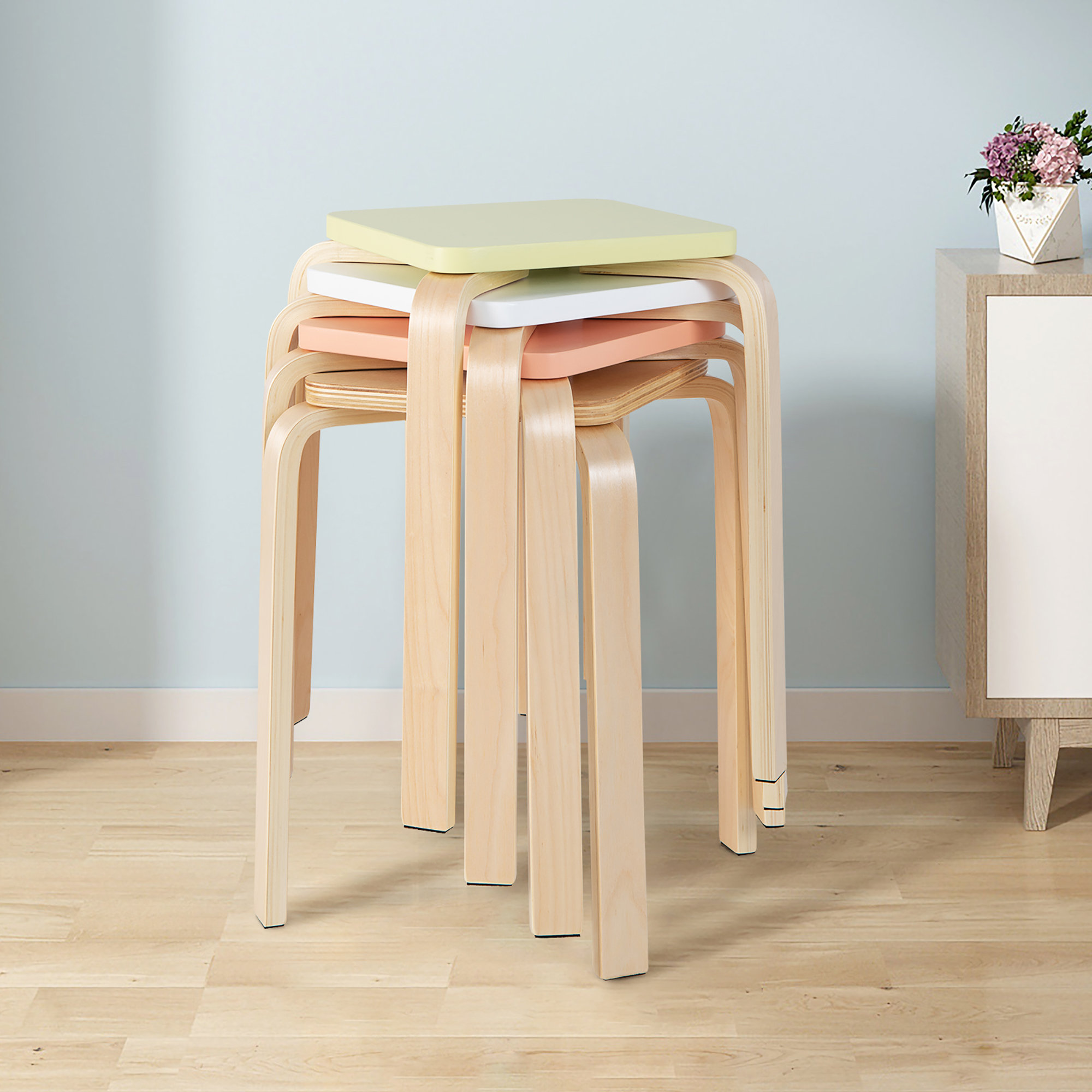 Latitude Run® Zorione 18'' Short Stool | Wayfair