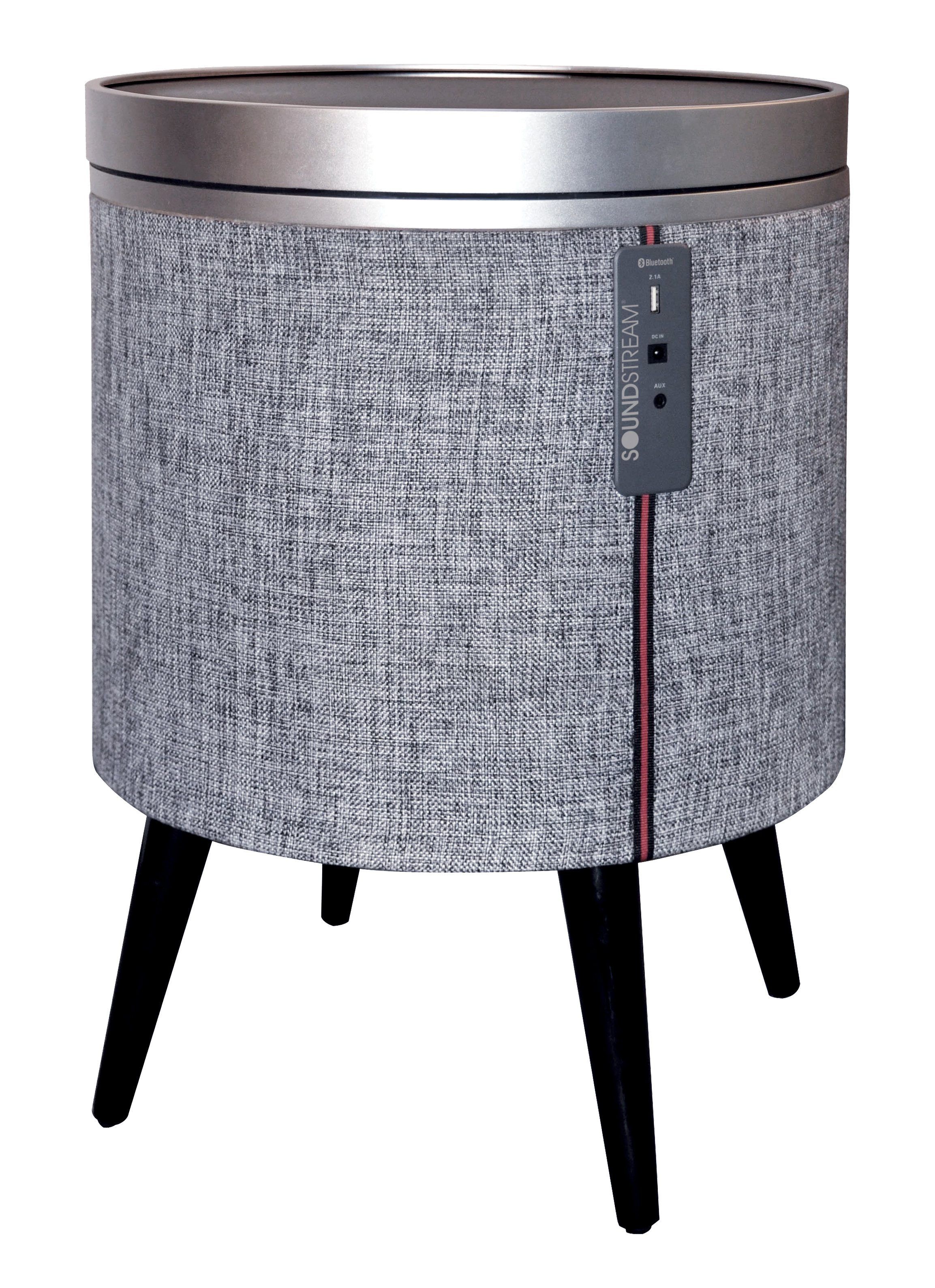 Soundstream 32'' Tall Glass 3 Legs End Table & Reviews | Wayfair