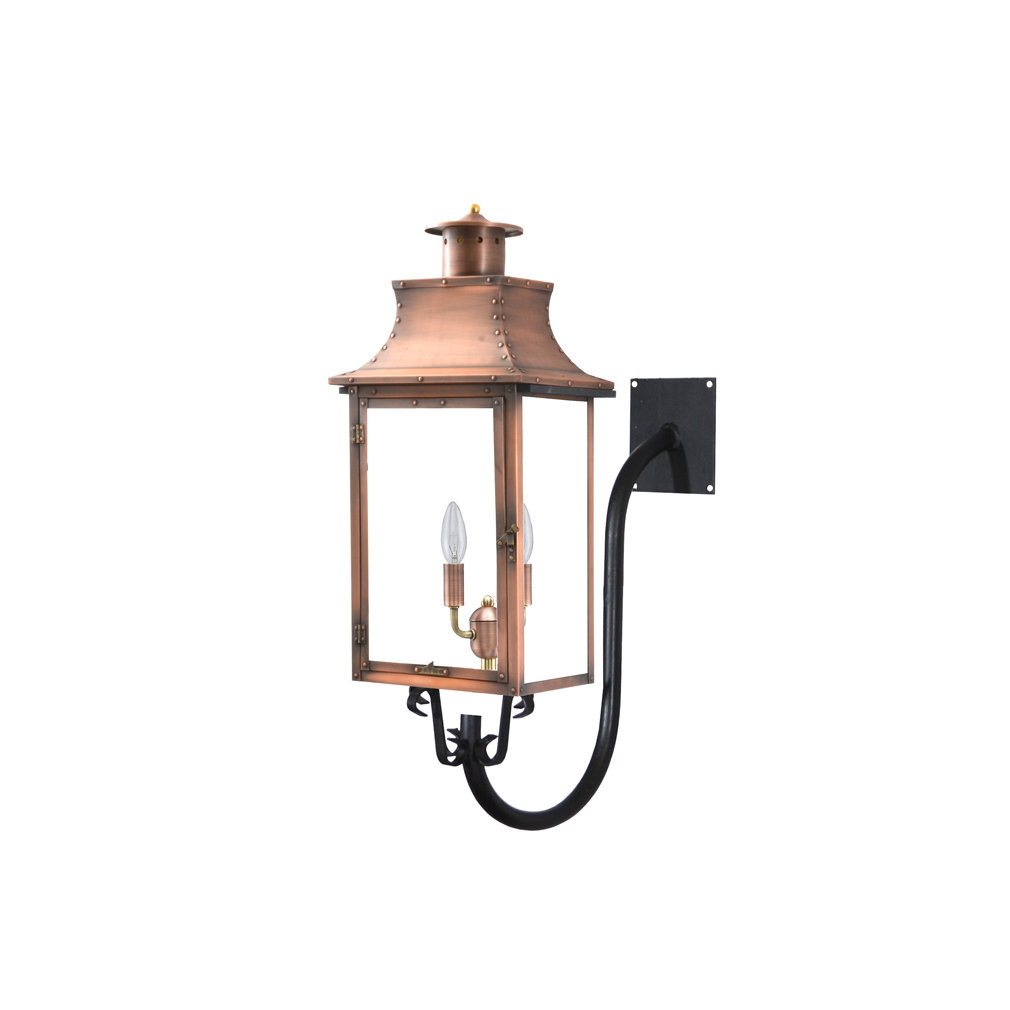 Primo Lanterns Royal Aged Copper 20'' H Hardwired Lantern Head | Wayfair