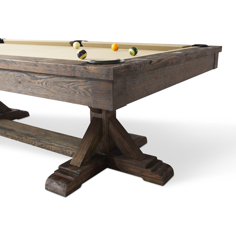 Plank & Hide Thomas 8' Slate Pool Table with Professional Installation ...