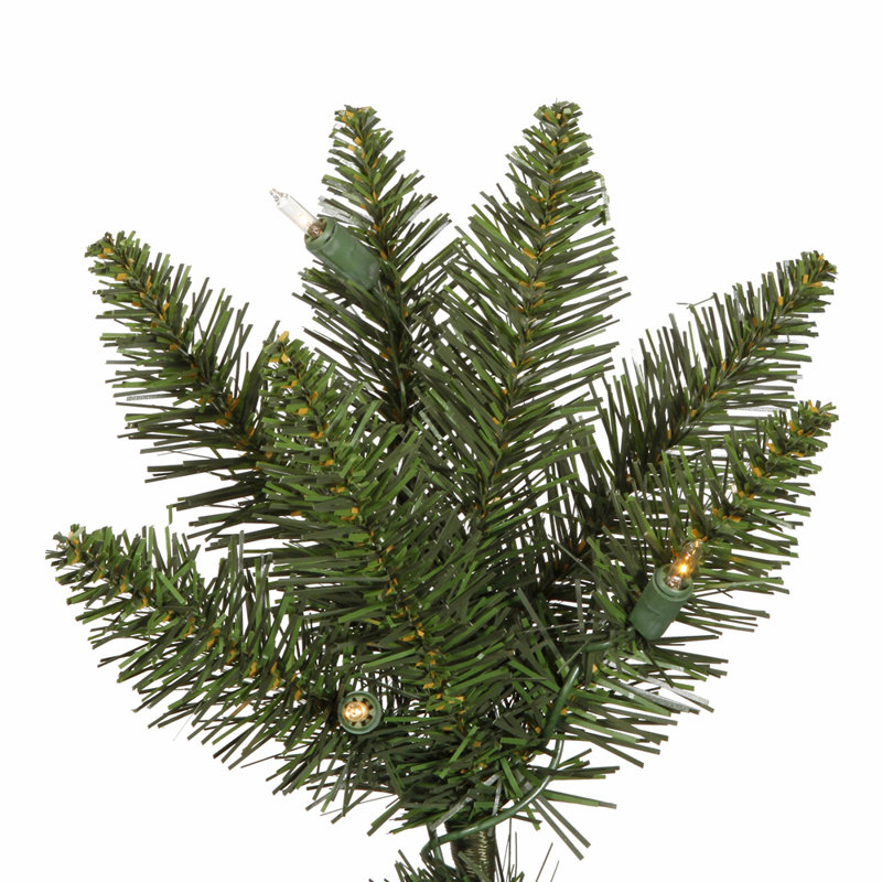 The Holiday Aisle® Durham Pole Pine Artificial Christmas Tree & Reviews ...