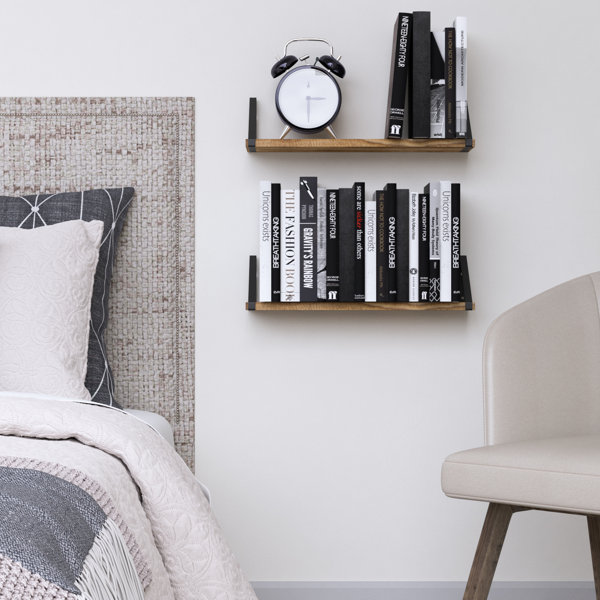 Gracie Oaks Lorne 2 Piece Bracket Shelf & Reviews | Wayfair