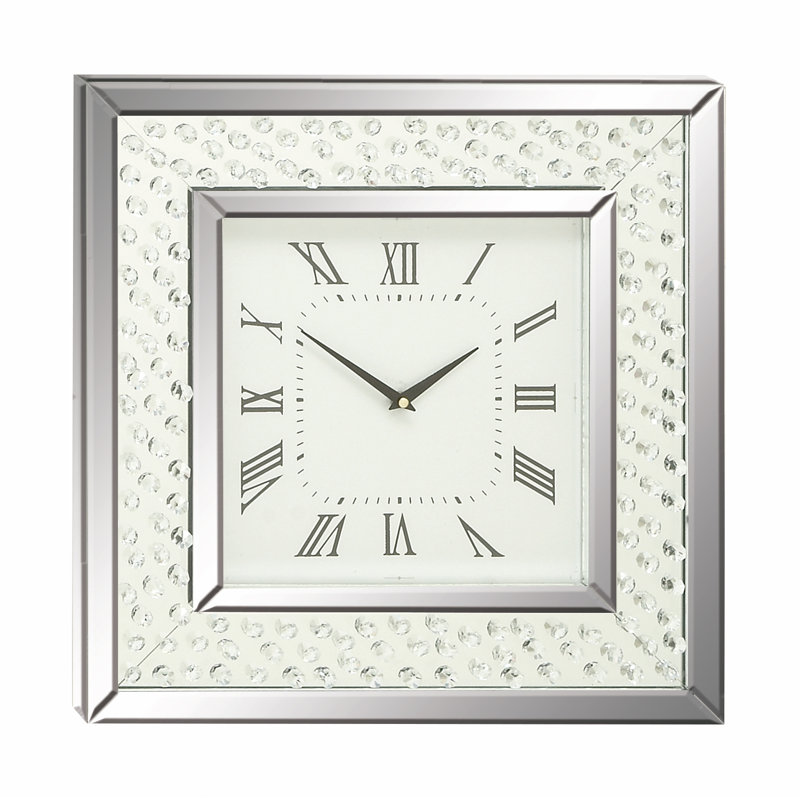 Willa Arlo Interiors Dante Wood Wall Clock & Reviews | Wayfair