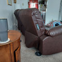 Wade Logan® Mccubbin 83'' Leather Match Pillow Top Arm Reclining Sofa ...