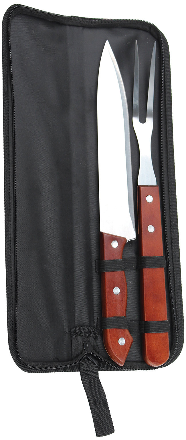 Kitchenworthy 3 Piece Stainless Steel Carving Set & Reviews | Wayfair