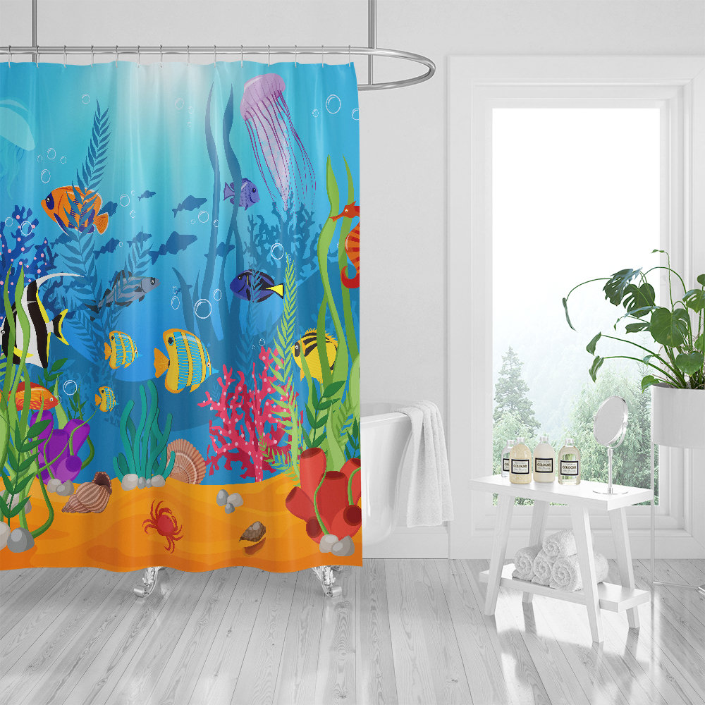 Rosecliff Heights Stalter Single Shower Curtain Wayfair