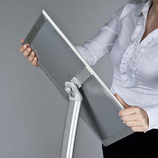 MT Displays Curved Sign Holder | Wayfair