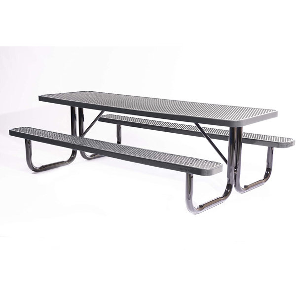 Arlmont & Co. Dimas Plastic Picnic Table | Wayfair