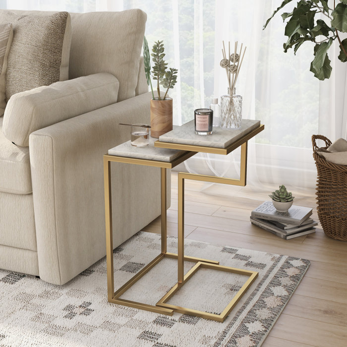 Everly Quinn Kirstie Nesting End Table & Reviews | Wayfair