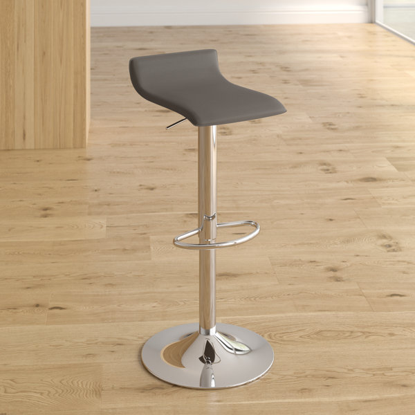 Wade Logan® Camargo Adjustable Height Bar Stool & Reviews | Wayfair