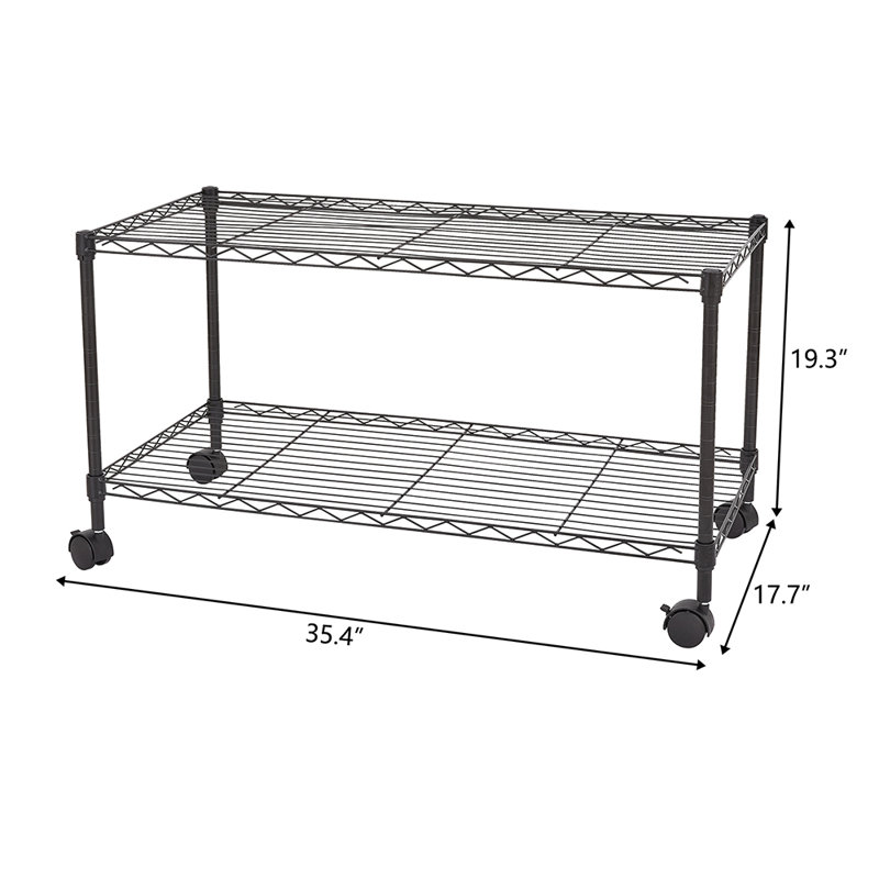 Winado Rolling Media Cart | Wayfair