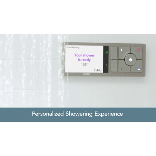 Moen U by Moen Smart Shower 4-Outlet Digital Shower Controller for ...