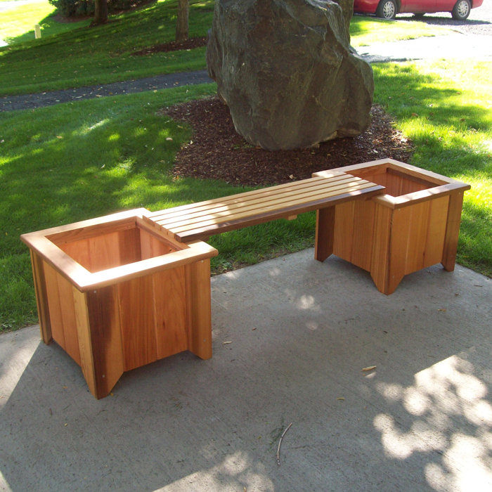 WoodCountry Cedar Outdoor Bench & Reviews | Wayfair